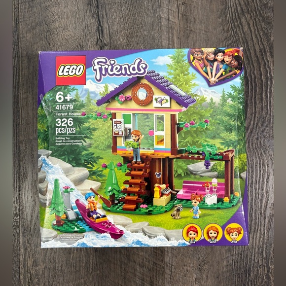 Lego | Toys | Lego 4679 Friends Forest House Building Kit Incomplete ...